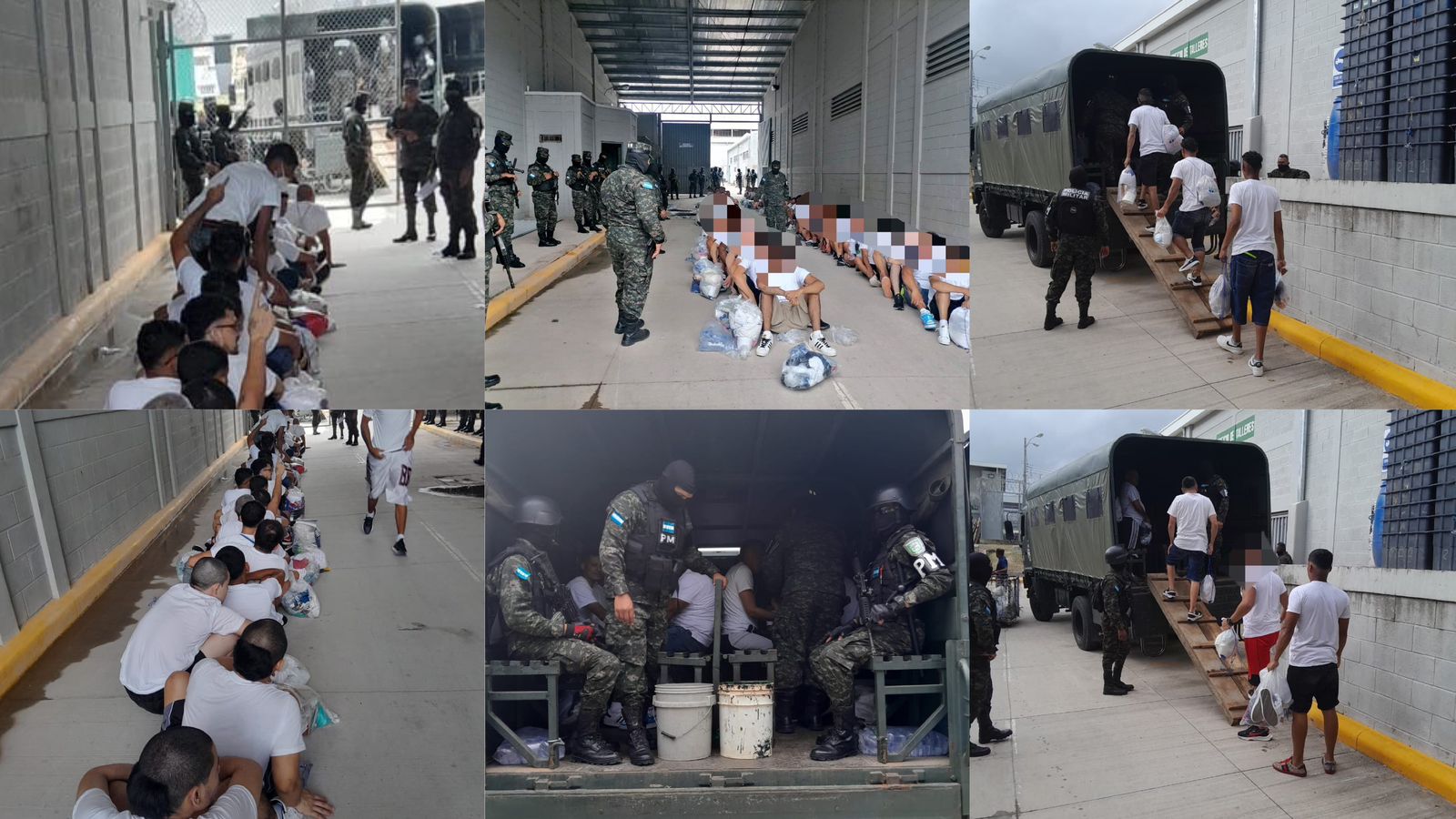 "Operación Fe y Esperanza" PMOP traslado 70 privados de libertad