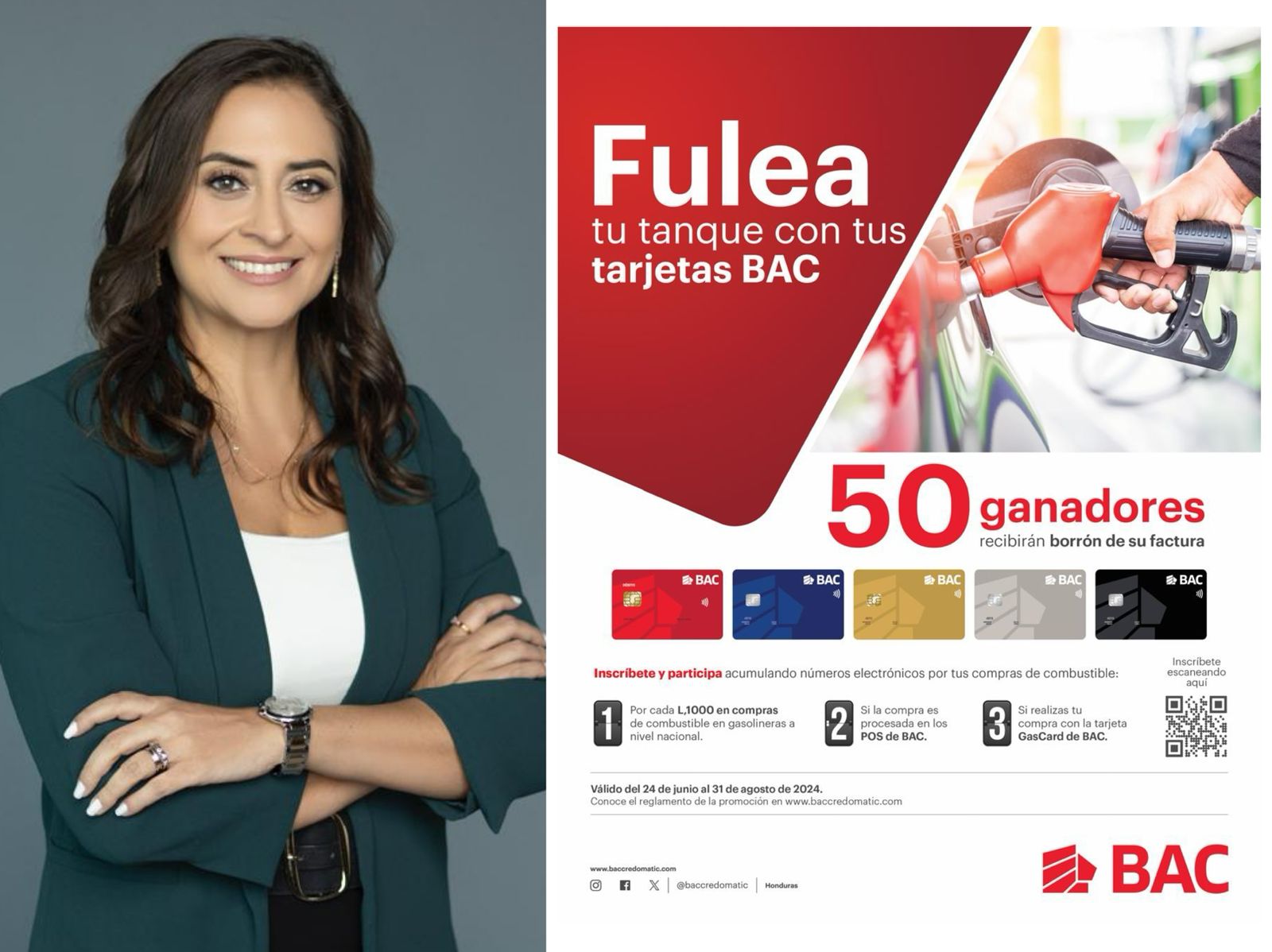 BAC lanza su promoción "Fulea tu Tanque con tus Tarjetas BAC"